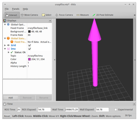 ROS与Crazyflie集群入门教程-控制单个crazyflie - 创客智造
